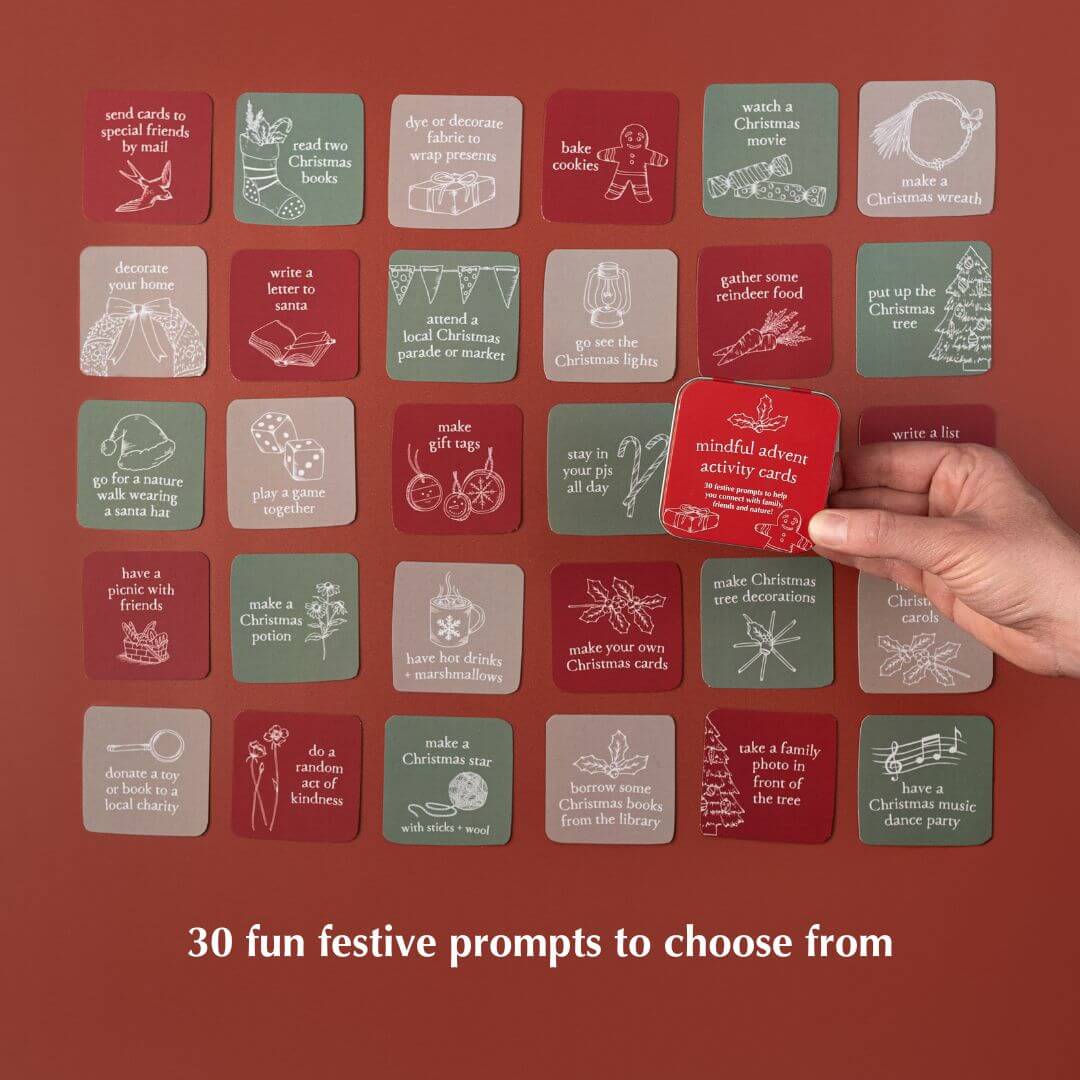 Mindful Advent Activity Cards | Easy way to fill your advent calendar ...