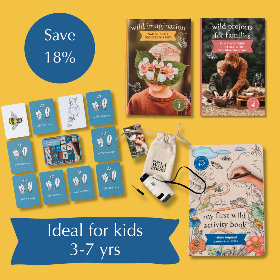 Your Wild Books | Nature Craft + Activity Books For Kids 3-12 years