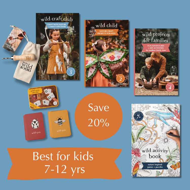 Your Wild Books | Nature Craft + Activity Books For Kids 3-12 years