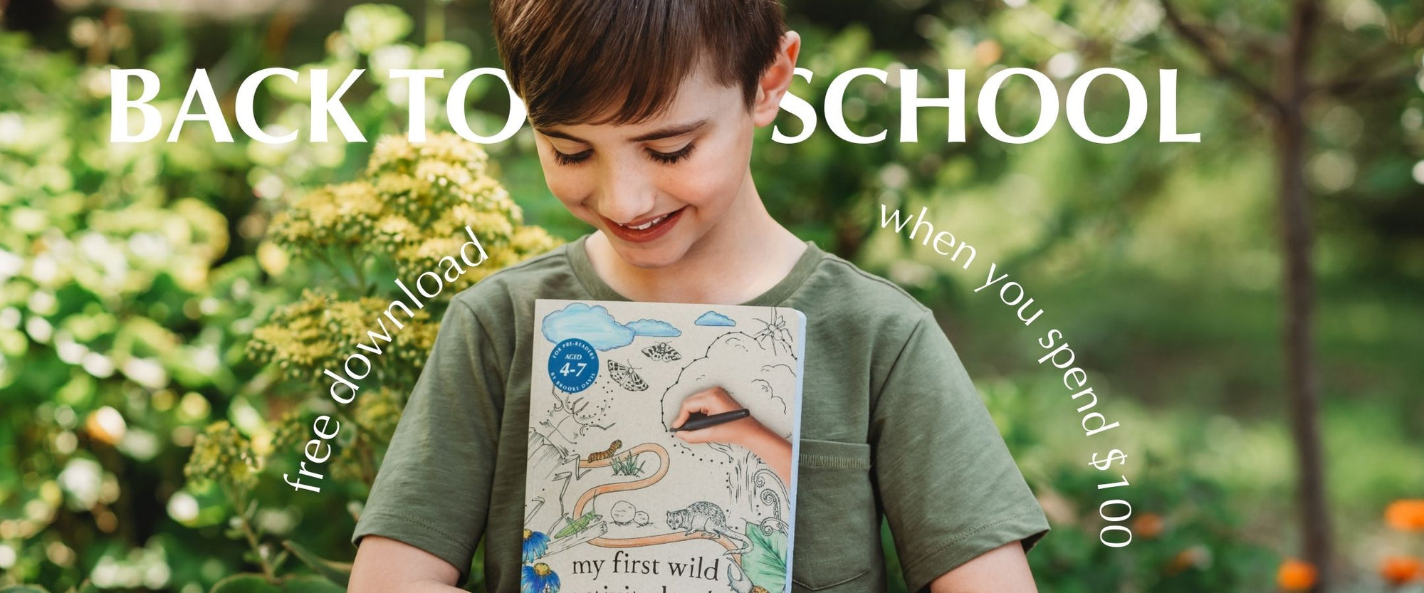 Your Wild Books | Nature Craft + Activity Books For Kids 3-12 years