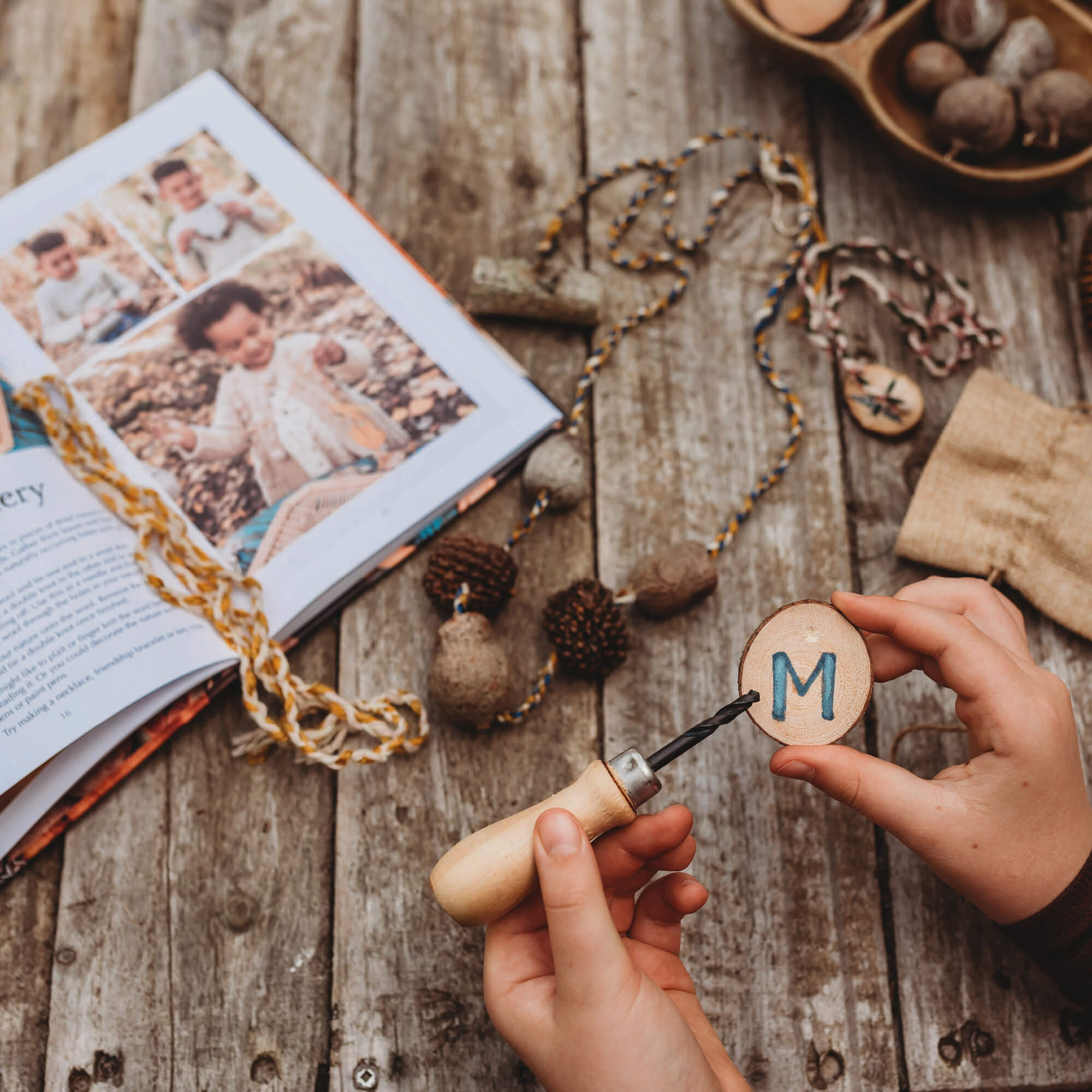 Hand Drill | Real tools made for kids | Your Wild Books