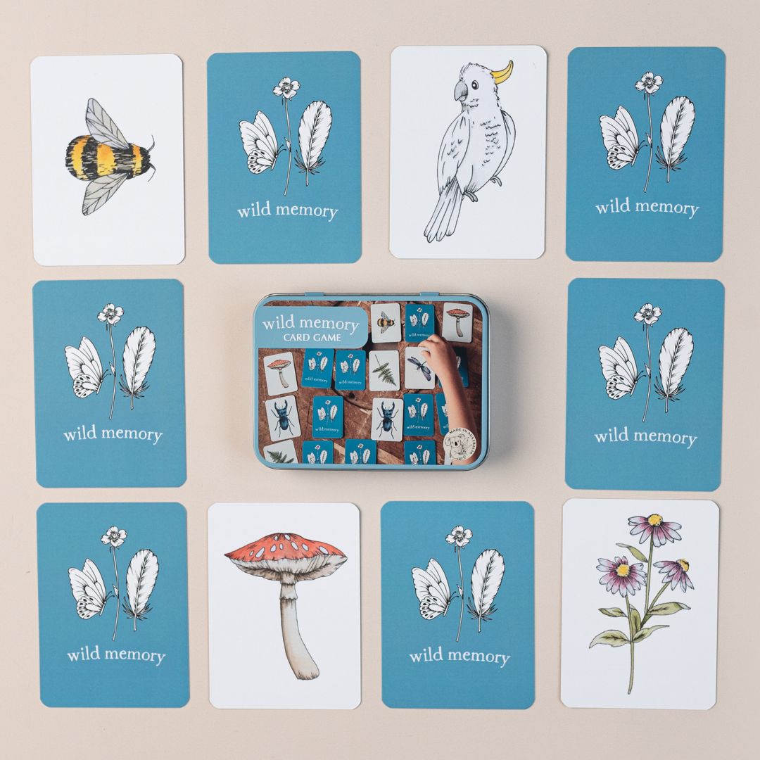 Wild Memory card game | Nature themed memory and snap card game for ...